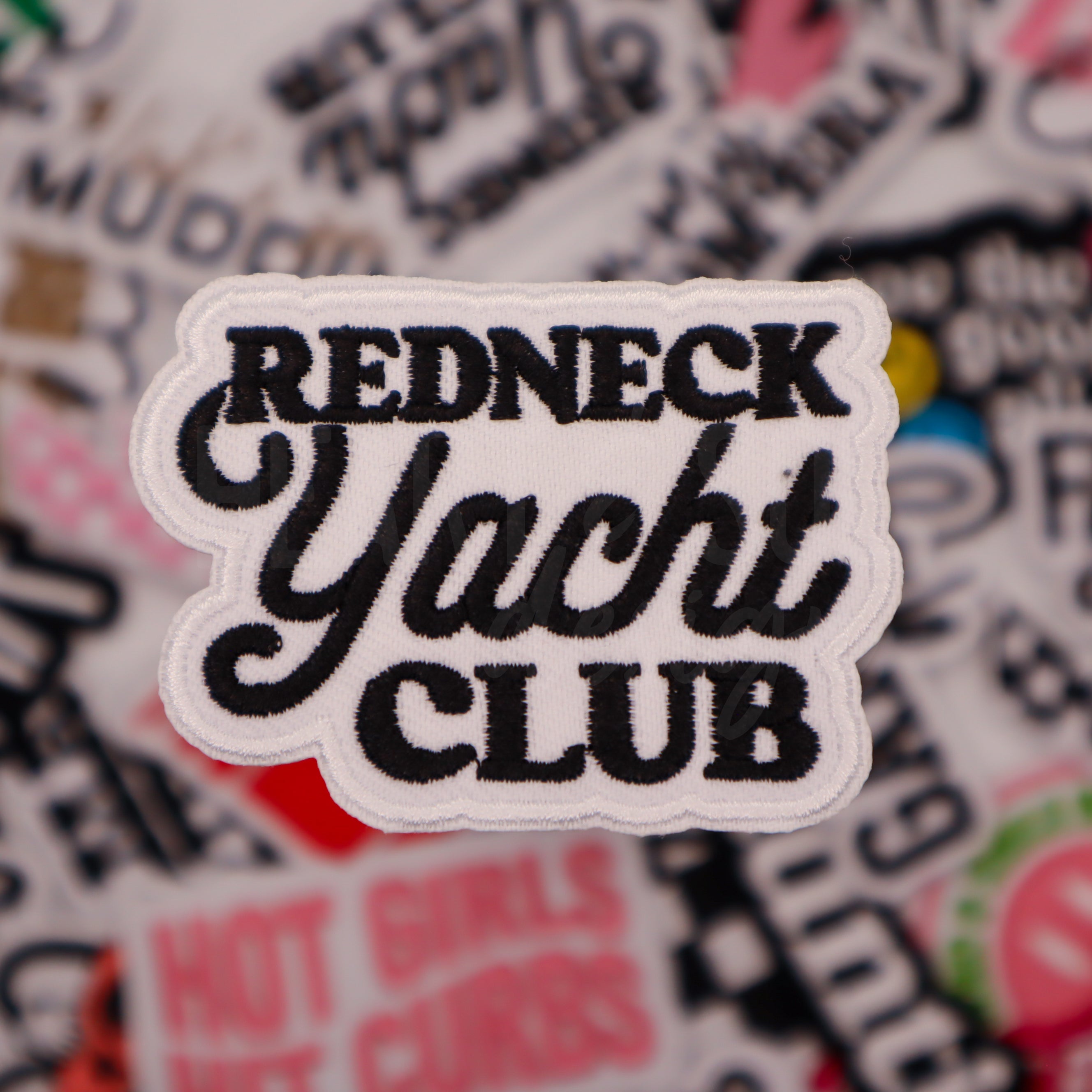 REDNECK YACHT CLUB patch – HEART ︎ SOL