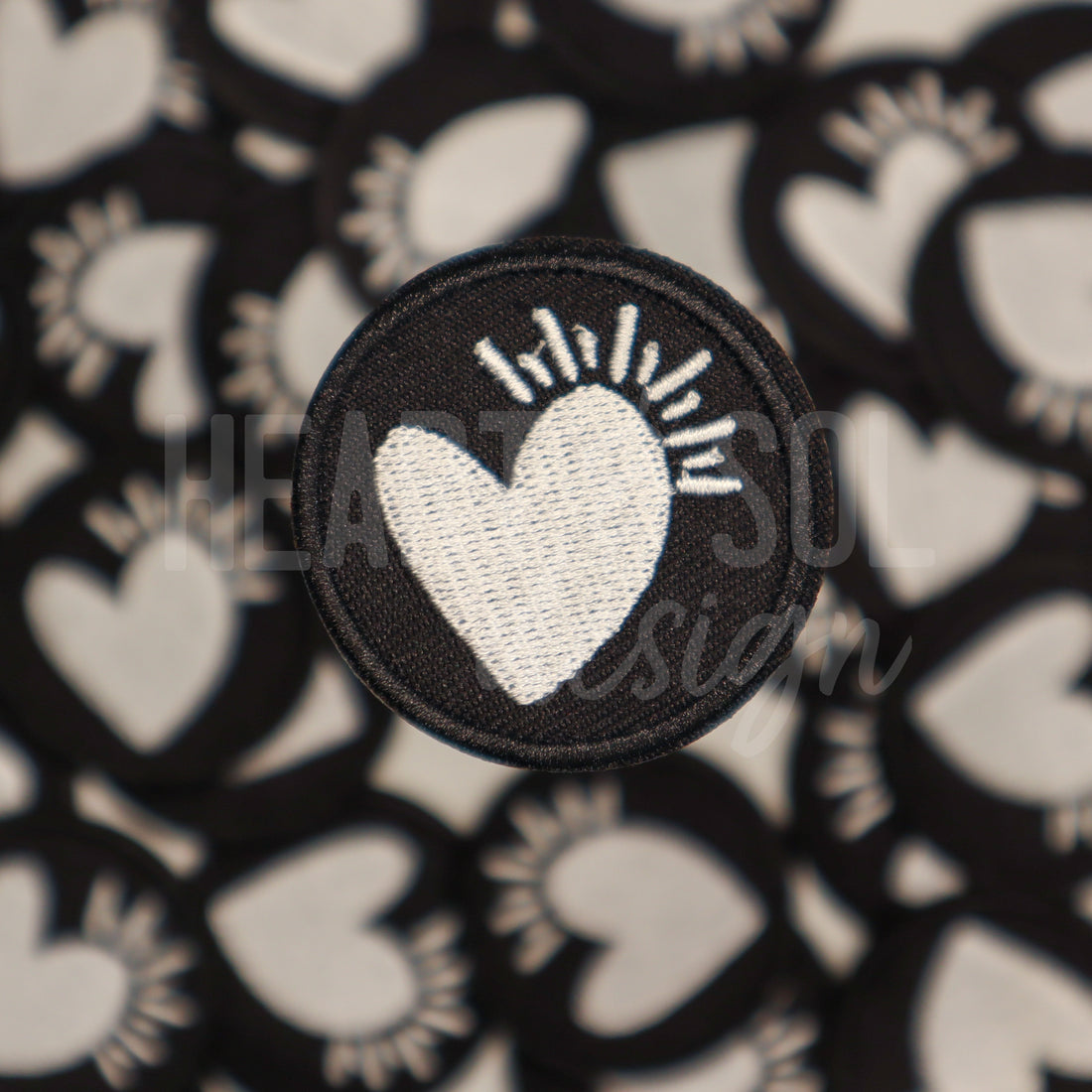 HEART & SOL HEART patch – heart & sol design